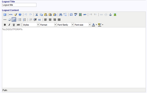 Community Widgets – Panel Management